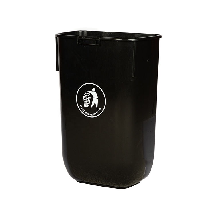 Rustproof Coastal Litter Bin for Easy-Service Streets
